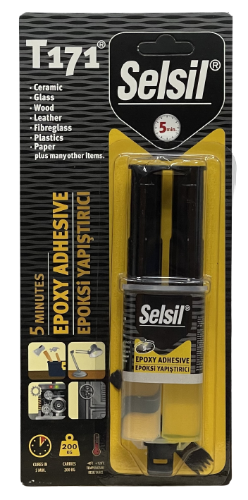 SELSIL T171 EPOXY SYRINGE 5 MIN MULTIPURPOSE - Thuận Thiên Thanh